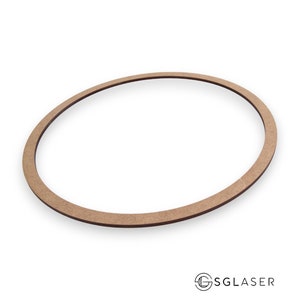 Macrame Hoops, Wooden Hoops, Craft Hoop Outline Ring Shape, Blank Hoop ...