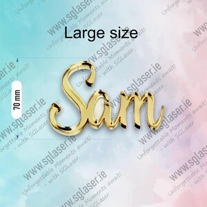 Cake Name Topper | Cake Topper | Custom Cake Toppers | Cake Charms ...