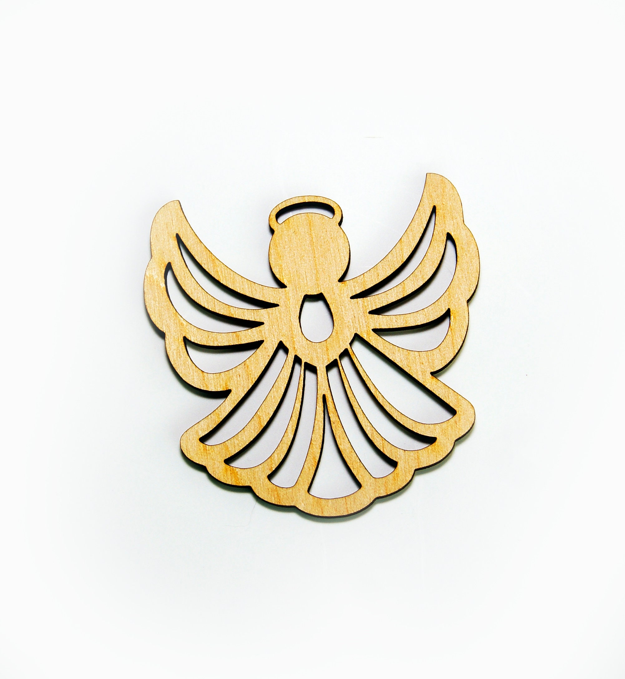 MDF Angel shape Wooden Shape Wood Craft Arts Decoration | Etsy