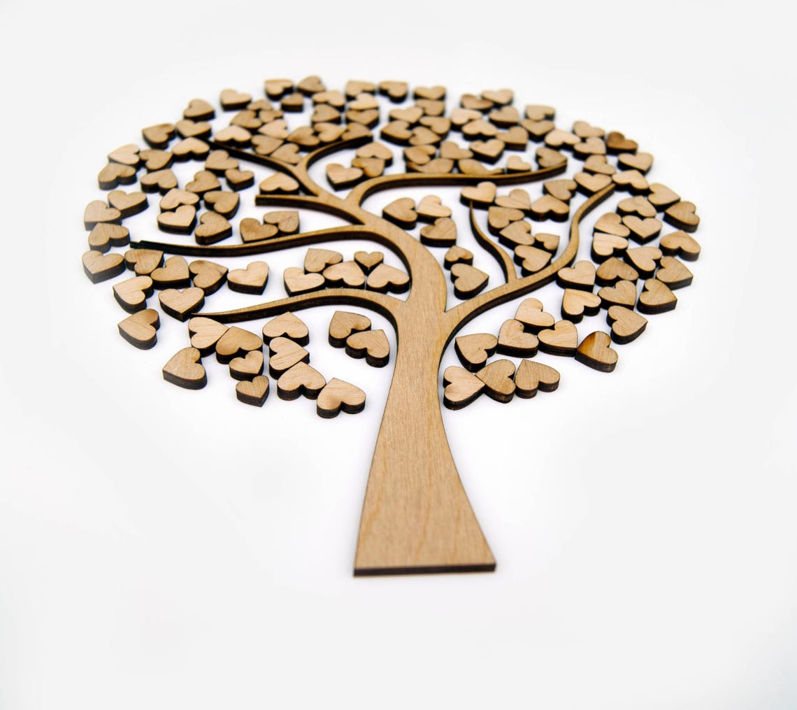 Family Tree / Frame Laser Cut / Birchwood Tree/ MDF Tree / | Etsy