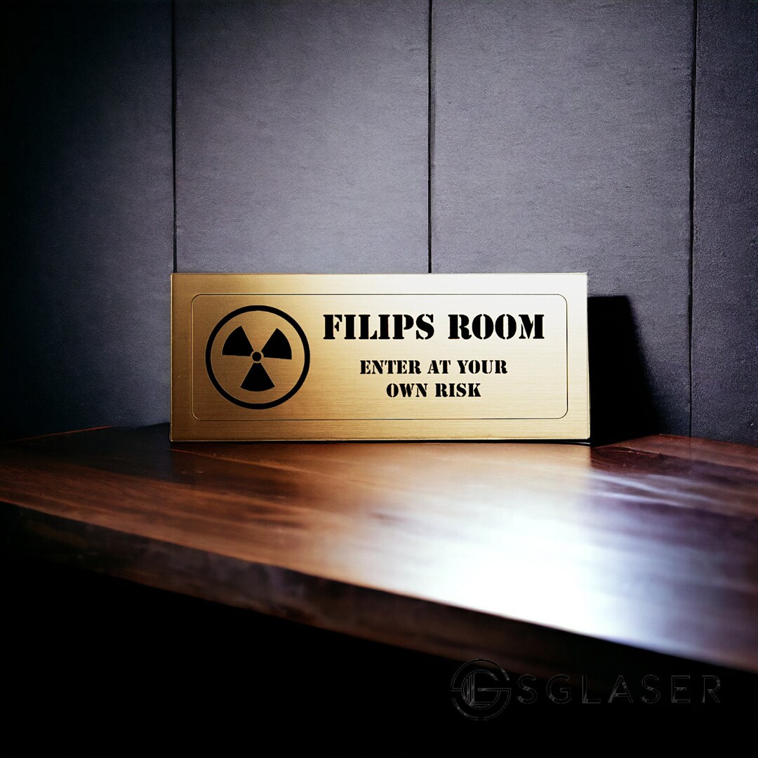 Door Sign, Laser Engraved, Door Plaque, Door Plaque, Personalised Wall ...