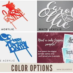 Cake Name Topper | Cake Topper | Custom Cake Toppers | Cake Charms ...