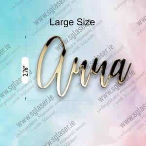 Cake Name Topper | Cake Topper | Custom Cake Toppers | Cake Charms ...