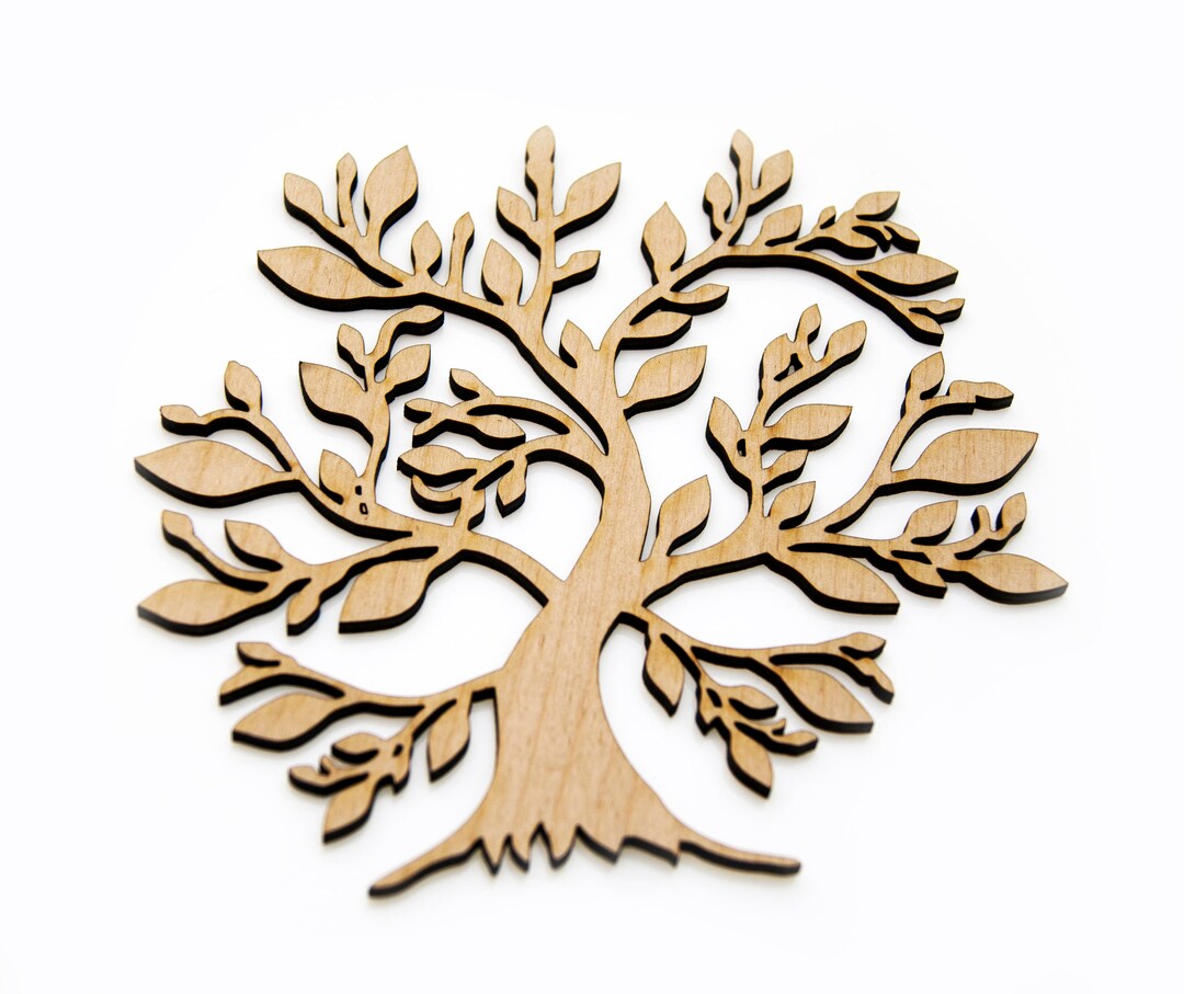 Beautiful Laser Cut MDF Tree | MDF Tree Family | Family Tree | Tree Set ...