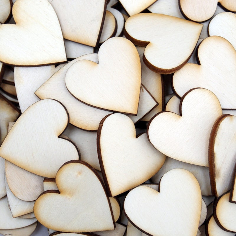 Wooden Heart - Etsy