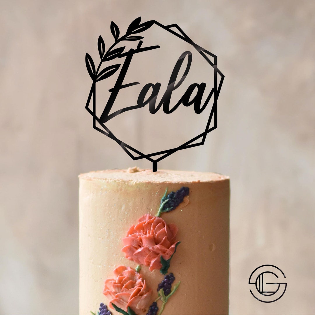 Personalized Cake Topper, Birthday Cake Decorations, Cake Topper ...