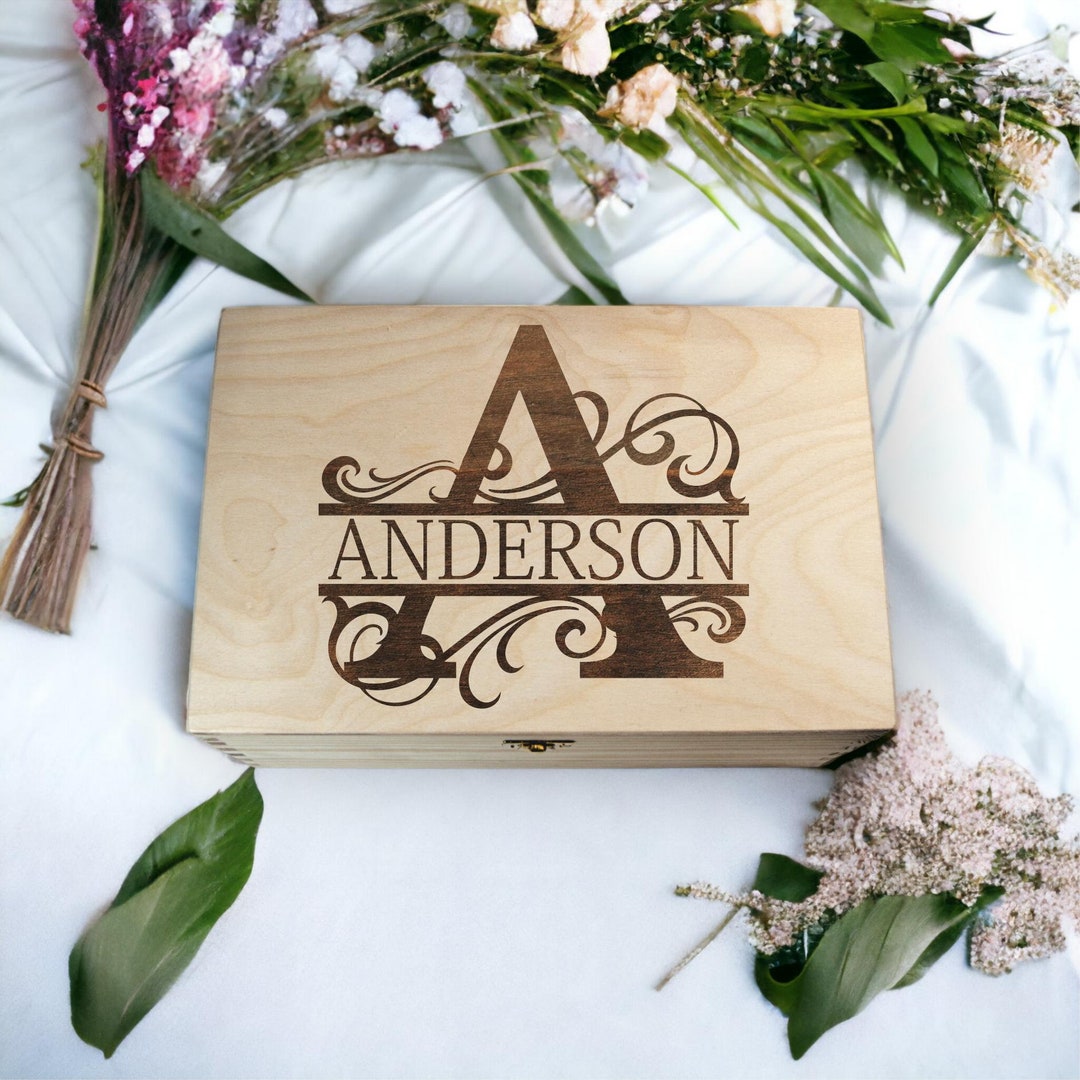 Personalized Memory Box | Gifts for Girlfriend, Boyfriend | Engagement ...