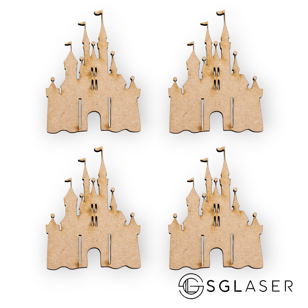 Castle Shape DIY Craft, DIY Supplies, Shape Craft Blank Animal Craft ...