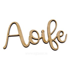 Wooden Name Sign | Wooden Name Plaque | Personalised Names | Wooden ...