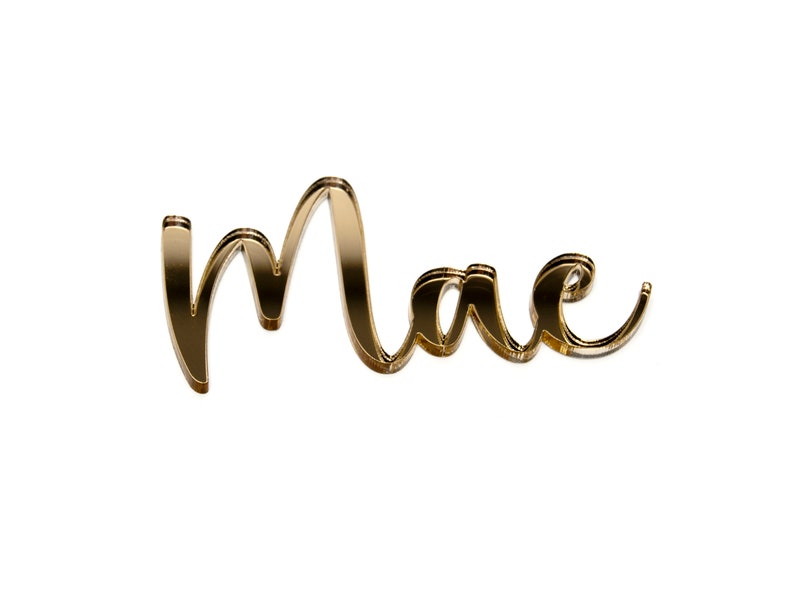 Cake Name Topper | Cake Topper | Custom Cake Toppers | Cake Charms ...