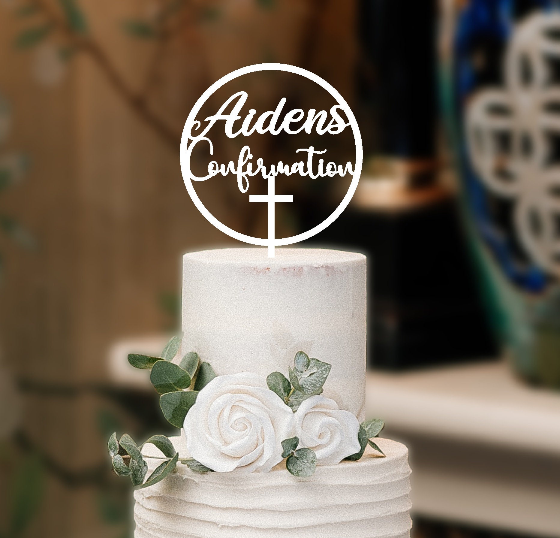 Design & Templates Paper Stationery NEW Custom Design for Cake Topper ...