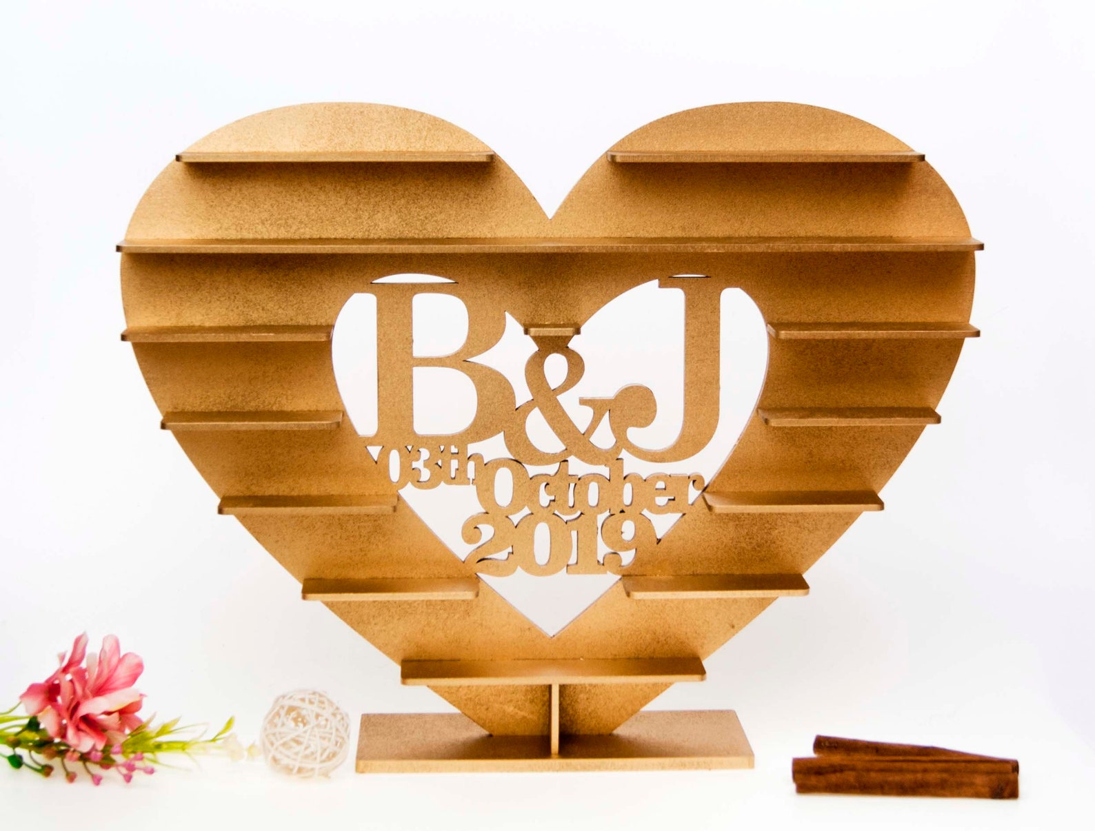 Personalised Ferrero Rocher Wedding Display Stand Ferrero - Etsy