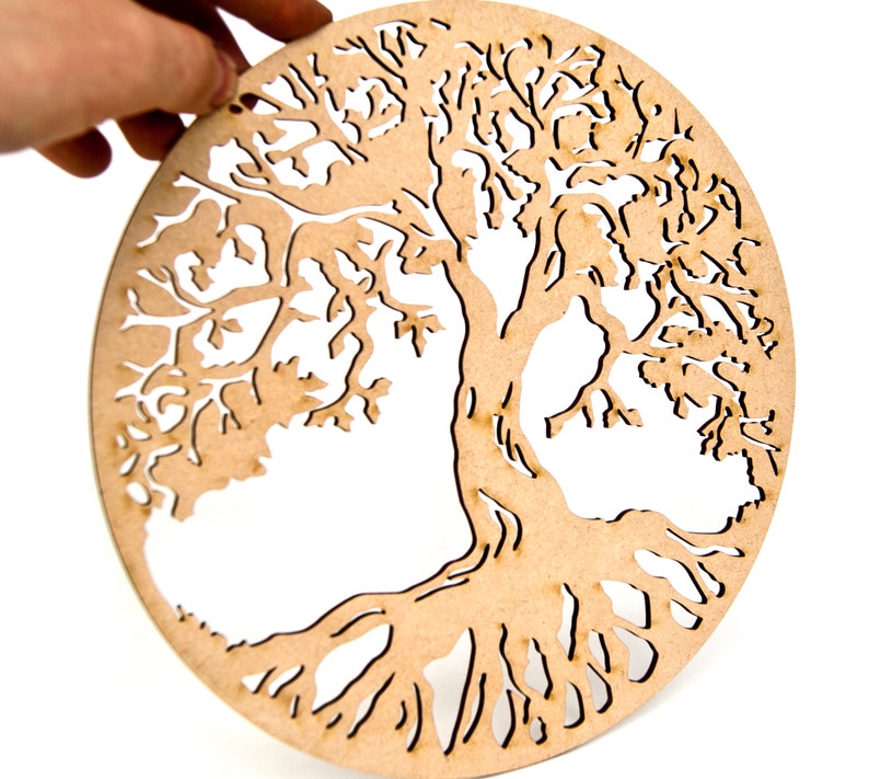 T310 Frame Tree Frames Crafts MDF Tree Family Tree Wood - Etsy