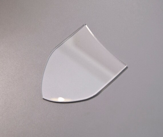 Roman Shield Clear Acrylic Acrylic Blanks Clear Craft - Etsy