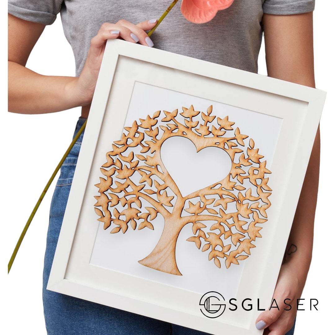 Family Tree for Frames, DIY, Craft,wooden Shapes for Crafts, Wooden ...