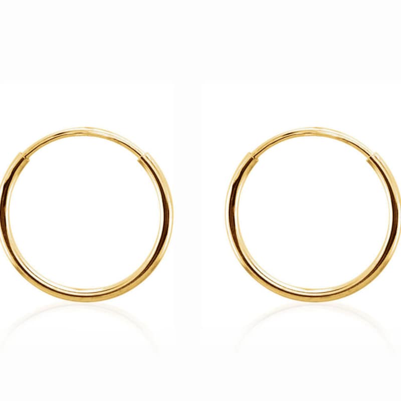 Small Gold Hoop Earrings - Etsy