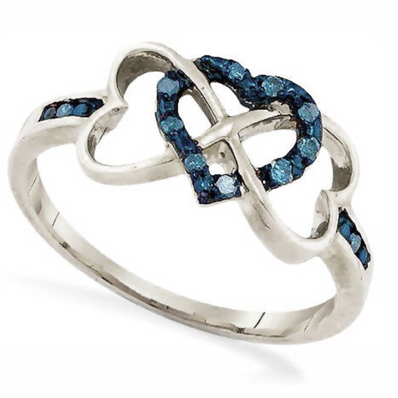 Infinity Heart Ring - Etsy