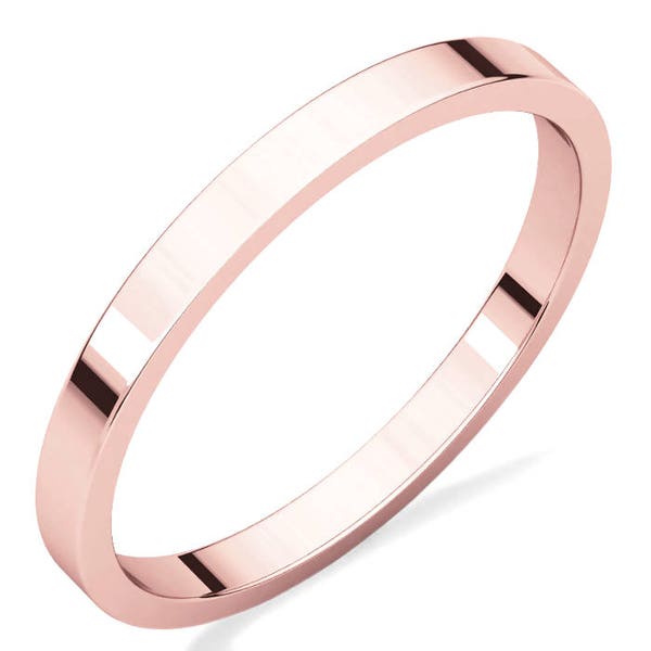 Rose Gold Band - Etsy