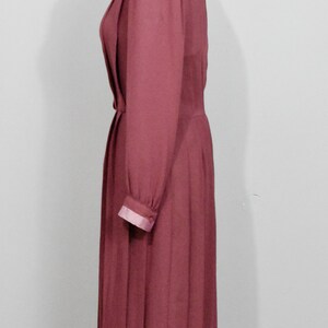 Zizi by Barbara Chodos Mauve 70s/80s Dress - Etsy