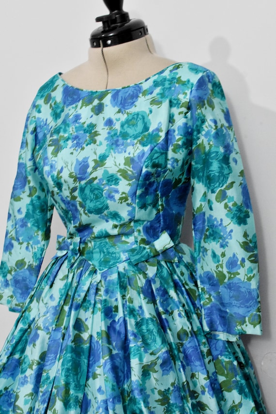 Jerell Jr. New York Blue 50s/60s Dress - Gem