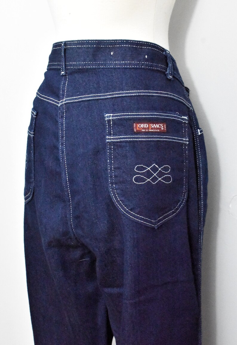 Lord Isaacs Dark Wash 80s Jeans - Etsy
