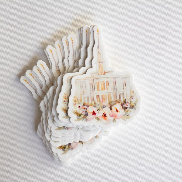 Temple Sticker - Etsy