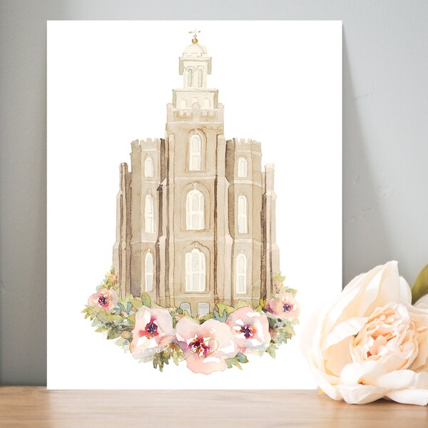 Logan Lds Temple - Etsy