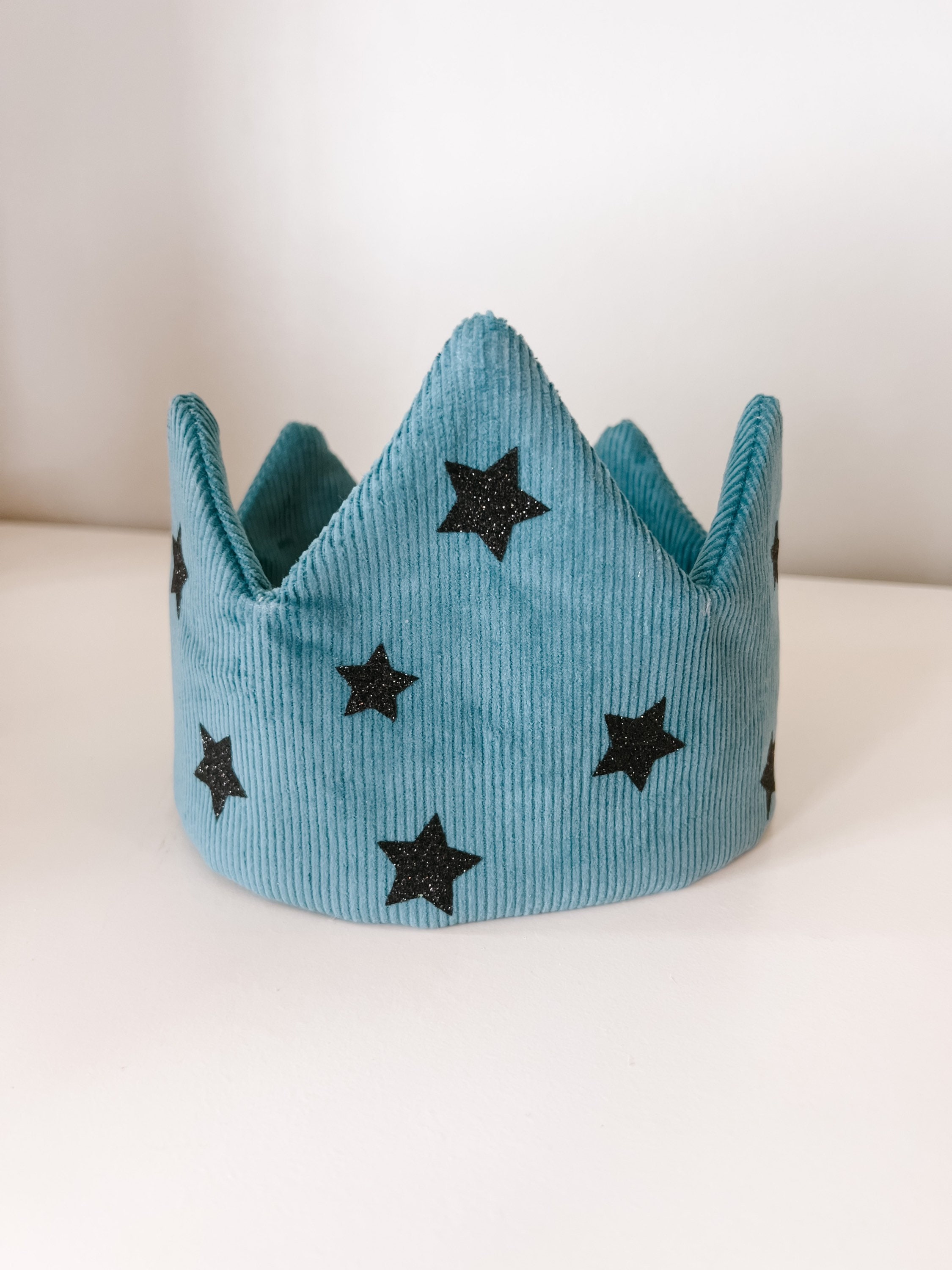 Teal Wishing Star Velvet Crown / Fabric Crown / Kids Crowns / - Etsy