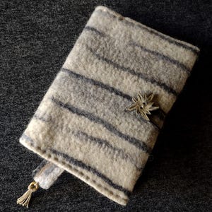 Felt Book Cover, Felted Cover for a Notebook, Sketchbook Cover ...