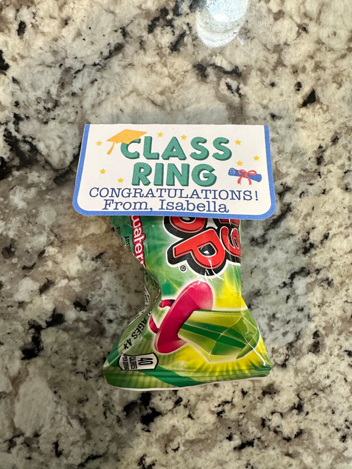 Class Ring - Ring Pop - End of Year Class Gifts - Etsy