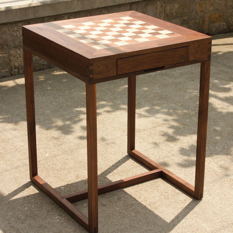 Chess Table Furniture - Etsy