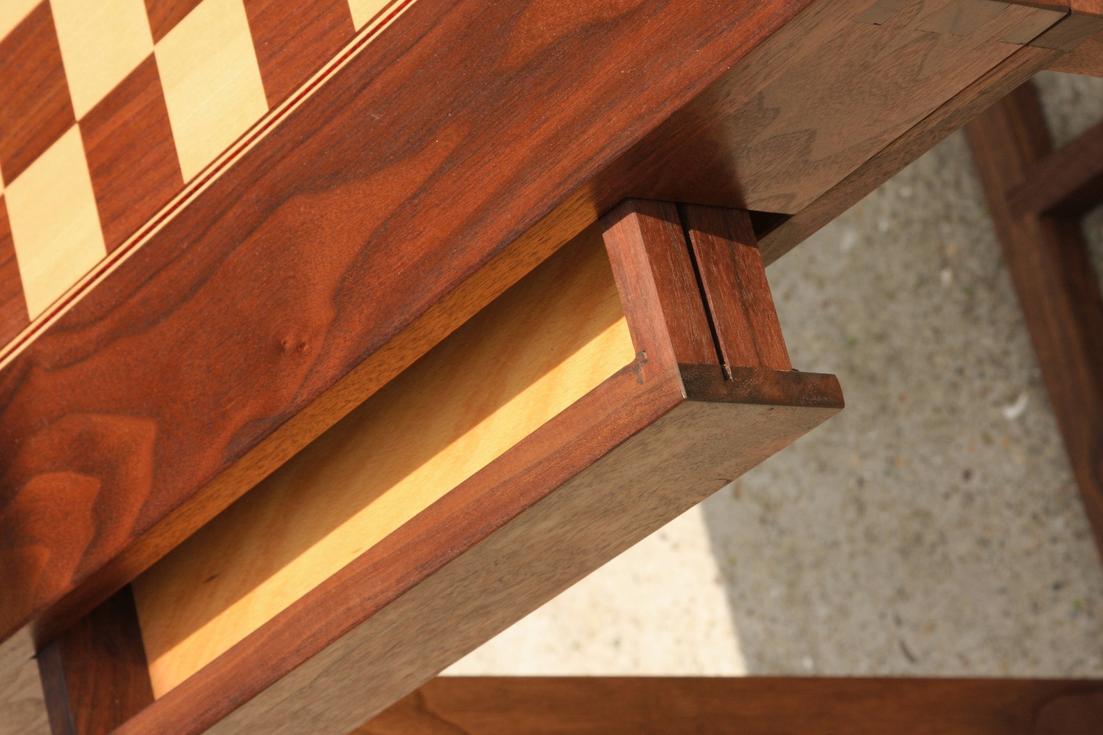 Chess Table With Drawer 2 - Etsy