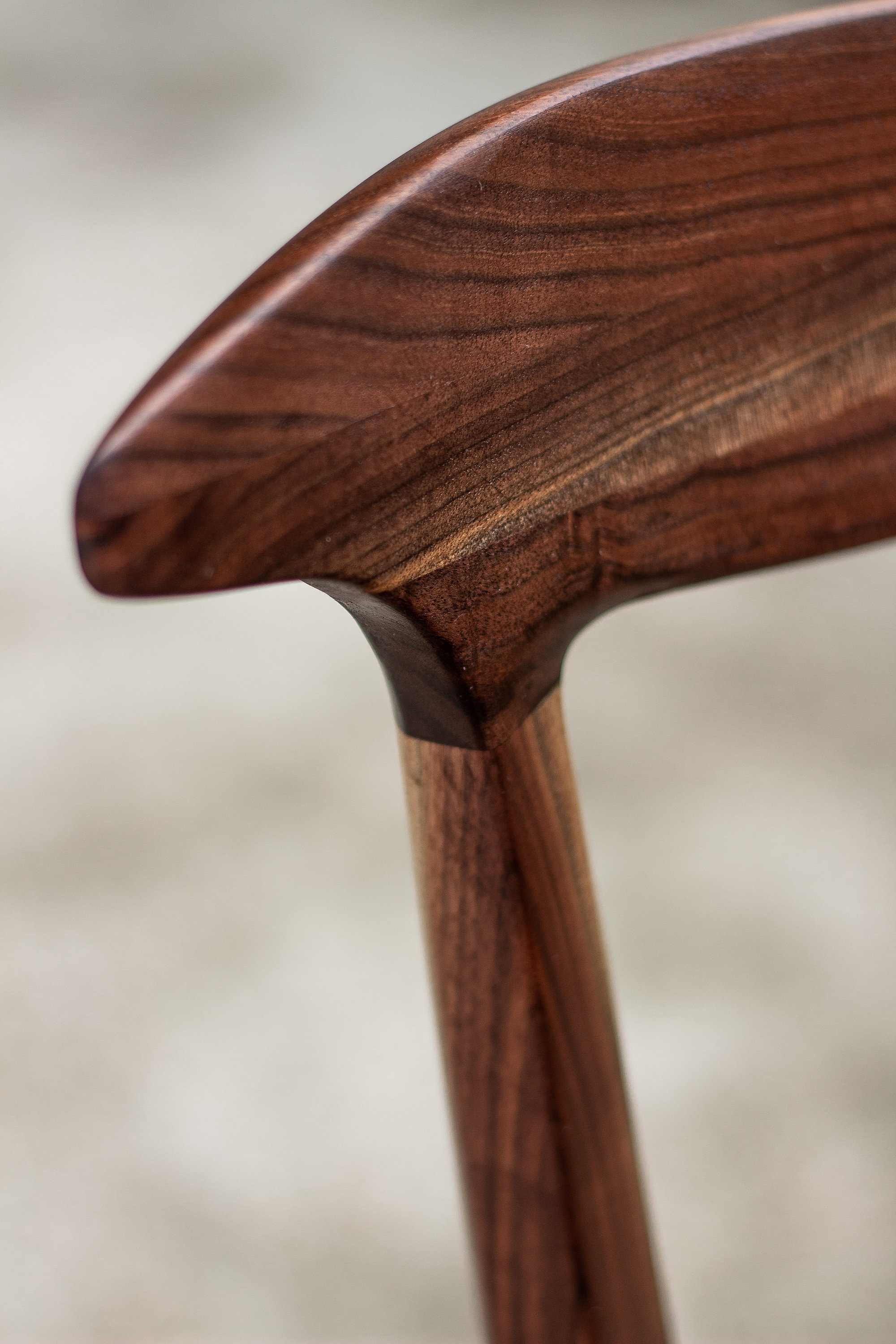 Elegant Japanese style chair with back | Etsy