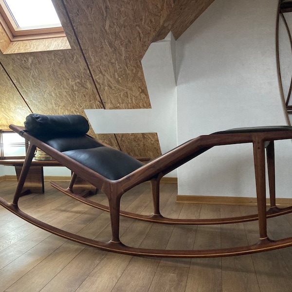 Modern Rocking Chair - Etsy