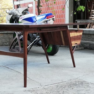 Desk With Trapezoid Drawers - Etsy