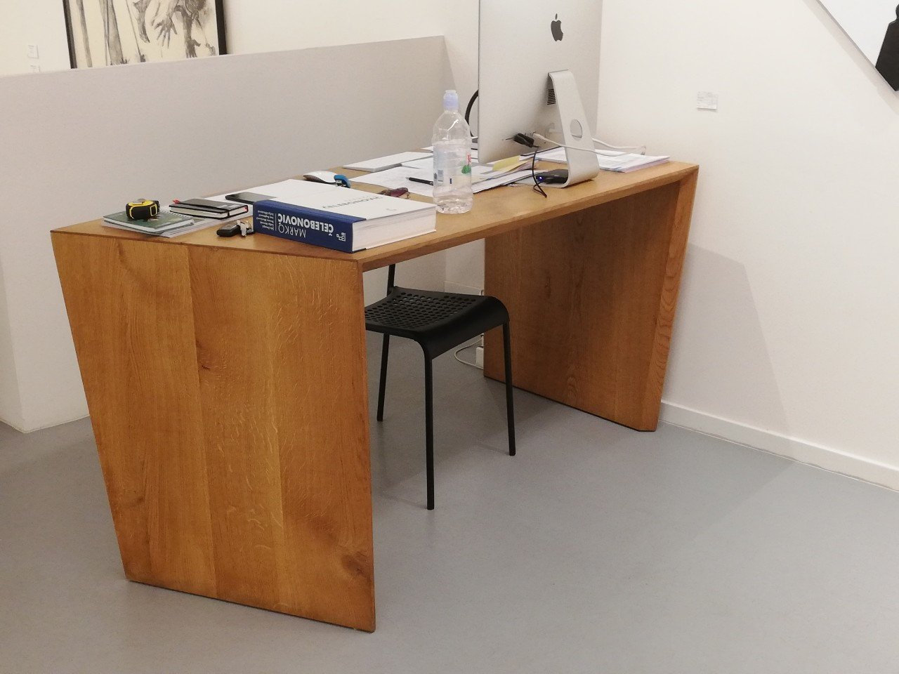 Trapezoid Desk - Etsy