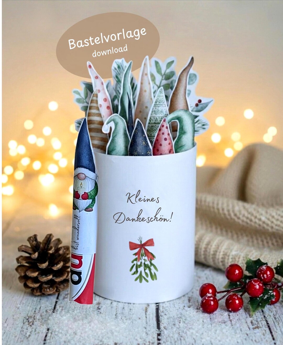 Duplo "small Thank You" Wrapper - DIY Printable Craft Template ...