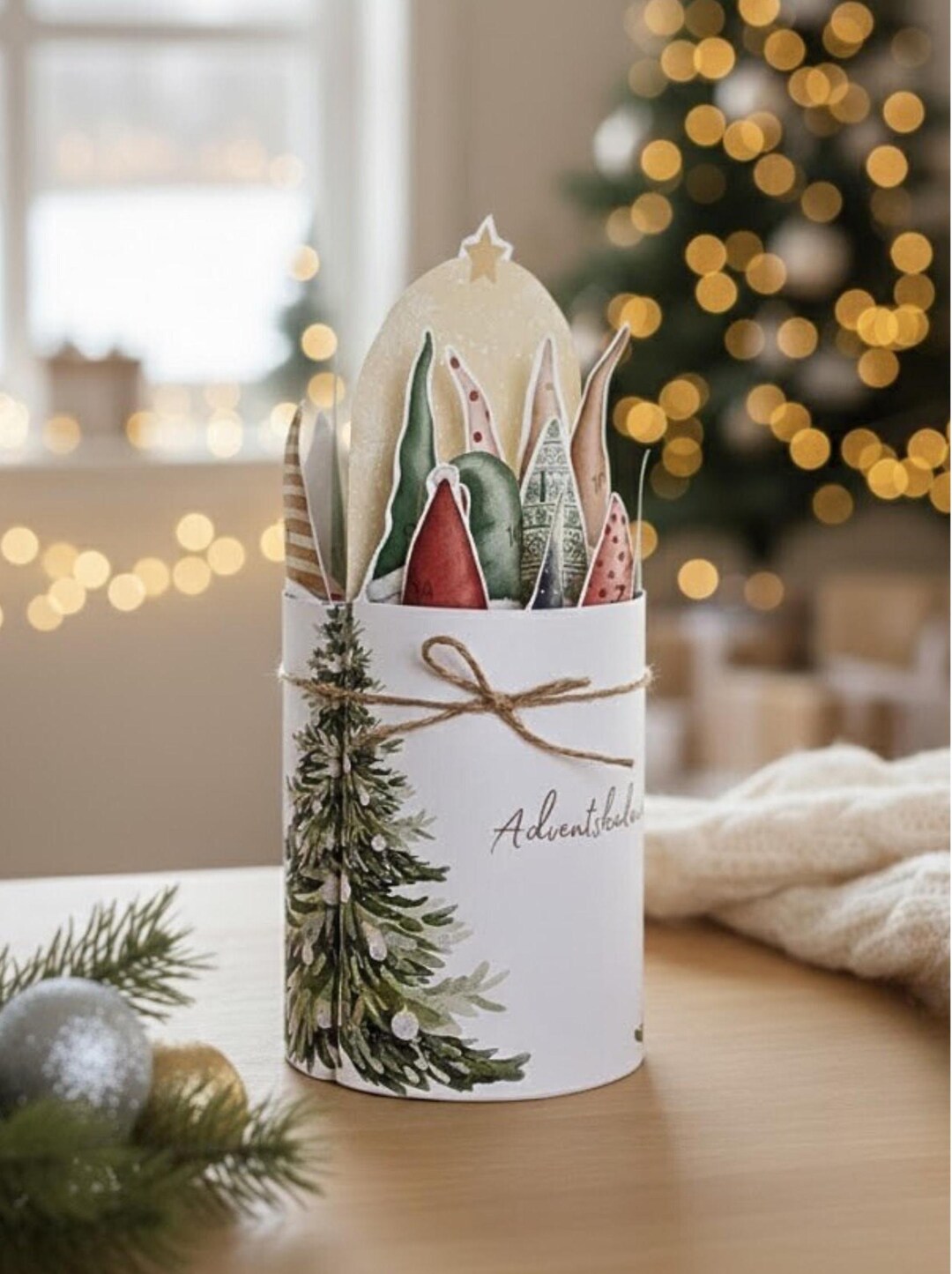 Duplo Advent Calendar - DIY Printable Craft Template - "holy Night ...