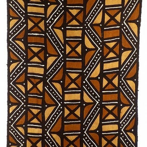 Authentic African Mud Cloth Fabric Pieces free Priority Shipping - Etsy