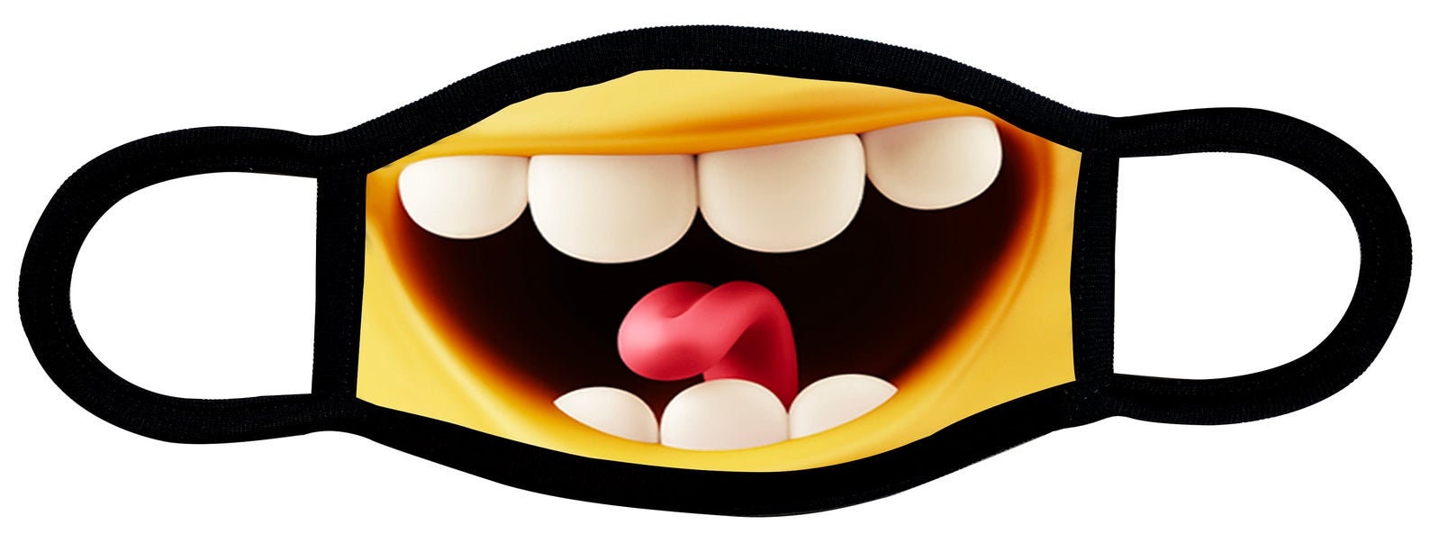 Face Mask: Big Mouth or No Teeth Designer Adult Masks free | Etsy
