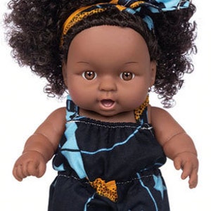 Black Baby Doll: 8 Inch Mini Cute and Loveable FREE SHIPPING - Etsy