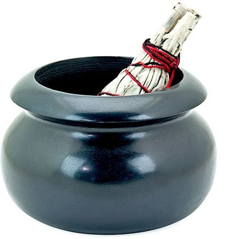 Smudge Pot Black free Shipping - Etsy