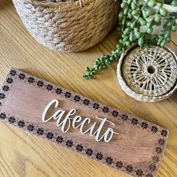 Cafecito Sign - Etsy
