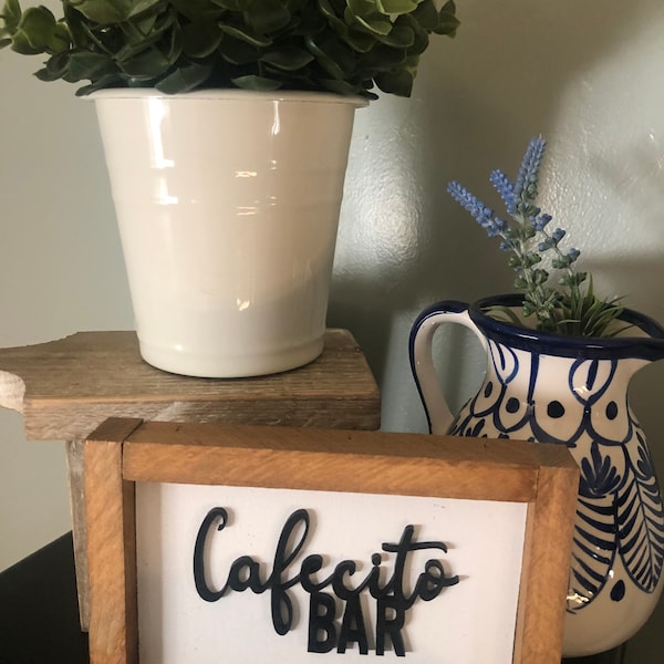 Cafecito Sign - Etsy