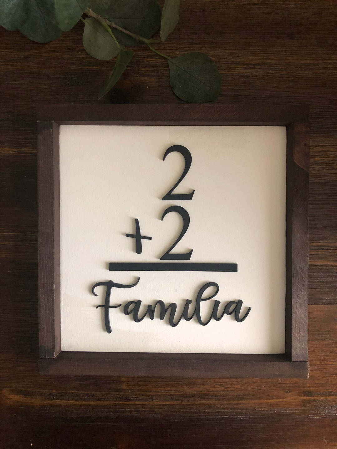Family/ Familia Sign - Etsy