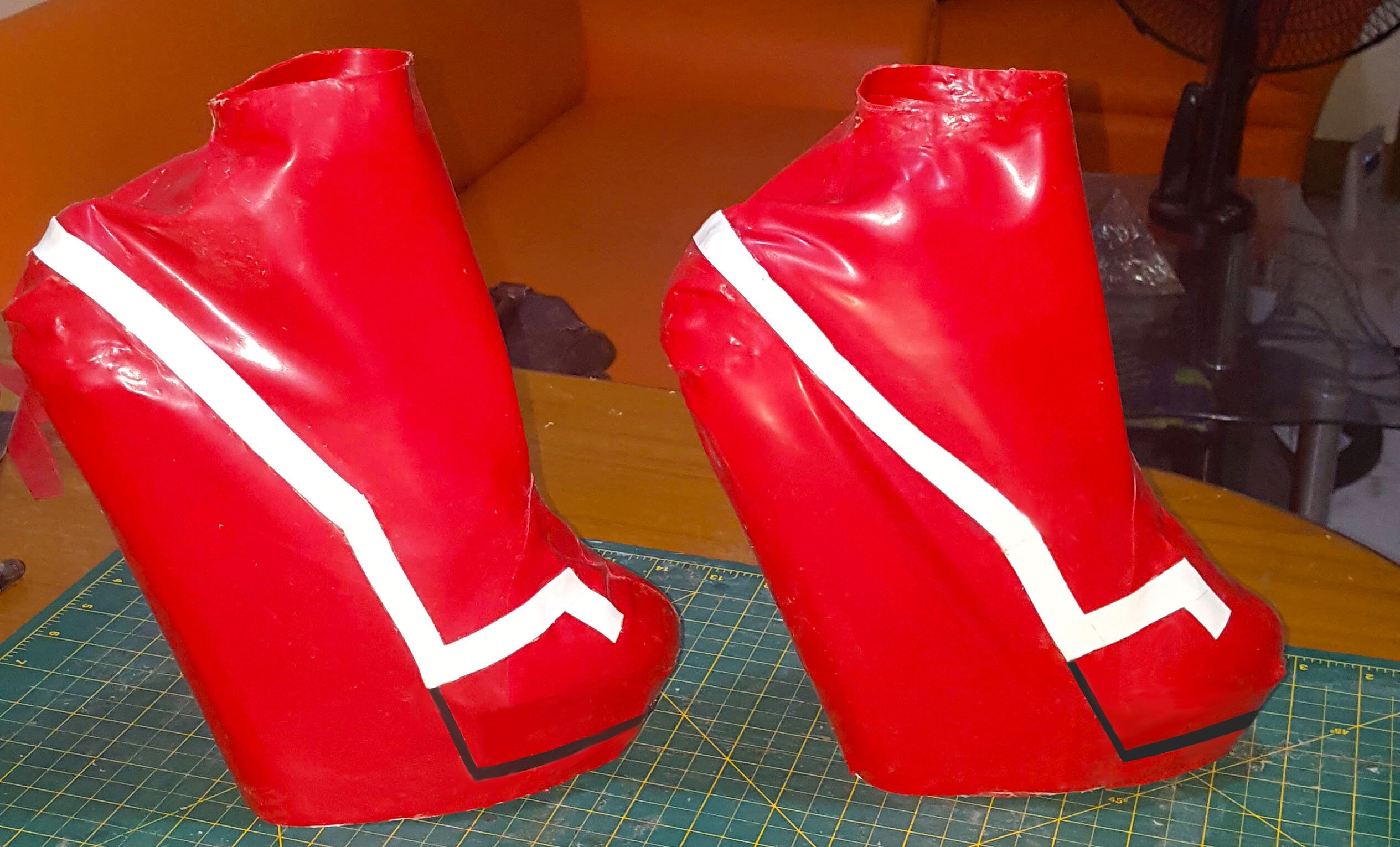 Latex Zerotwo Fantasy Booties Cosplay Costume 002 - Etsy
