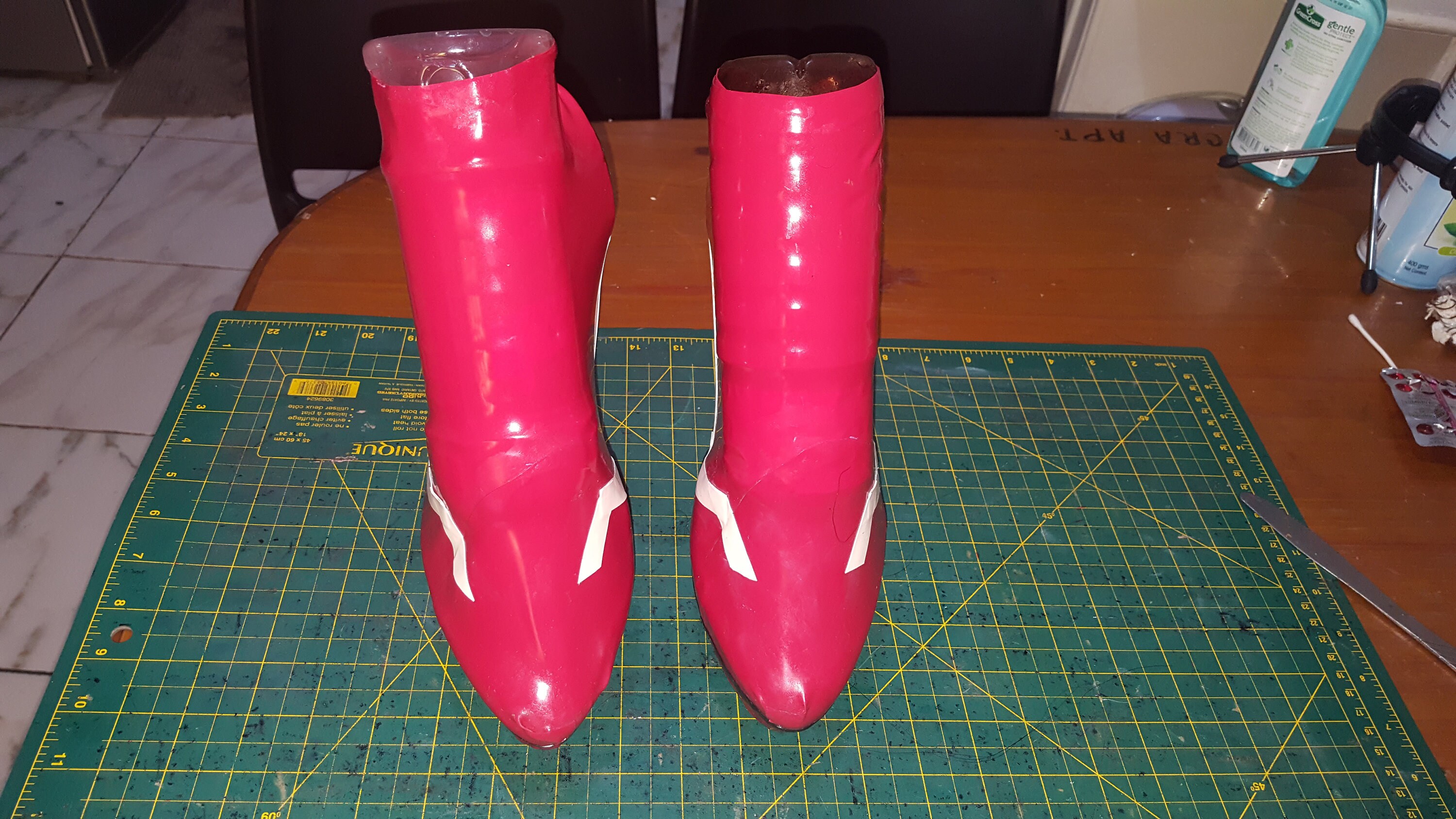 Latex Zerotwo Fantasy Booties Cosplay Costume 002 - Etsy