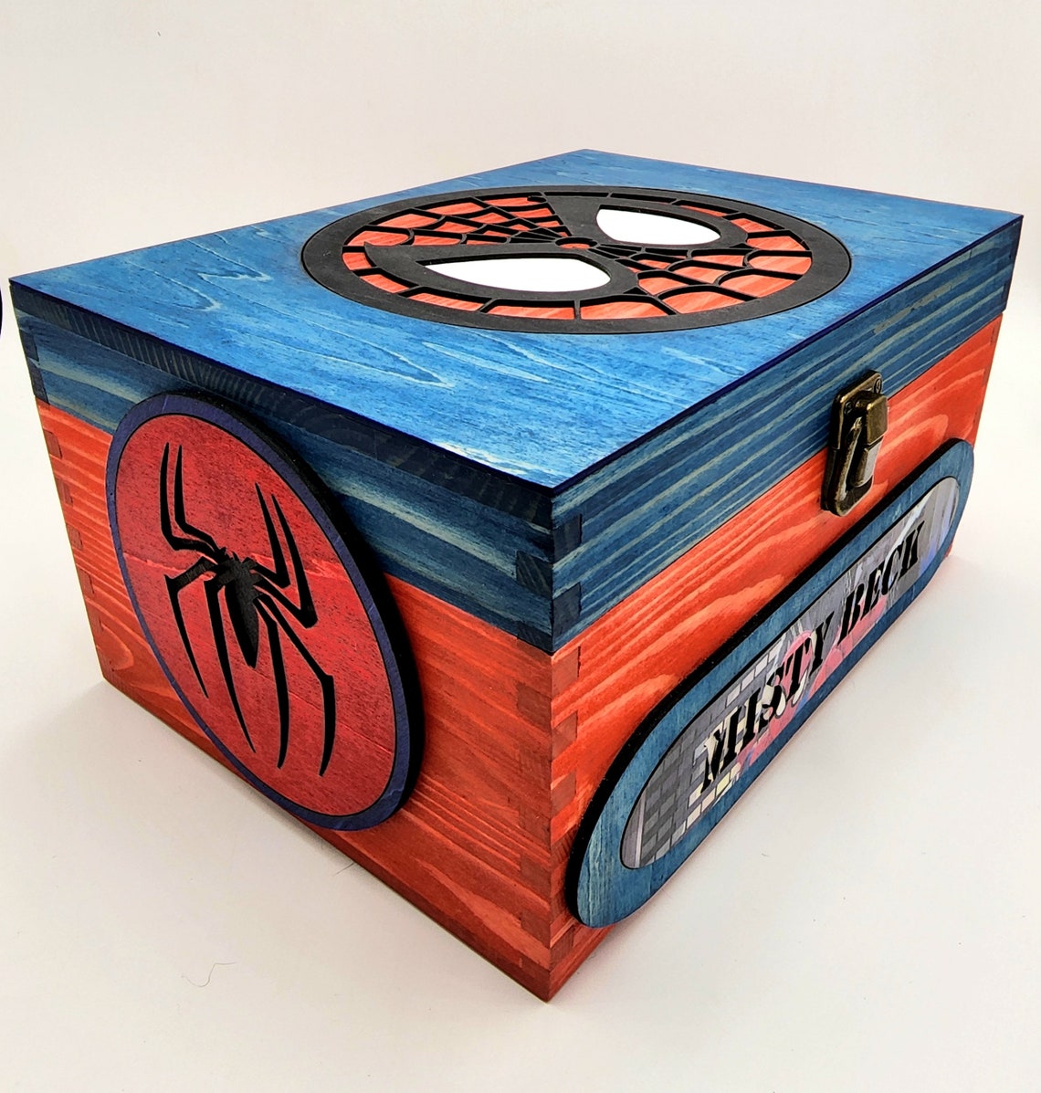 Large Spidey Box Spiderman Inspired Gift Box Letter Box Medium - Etsy