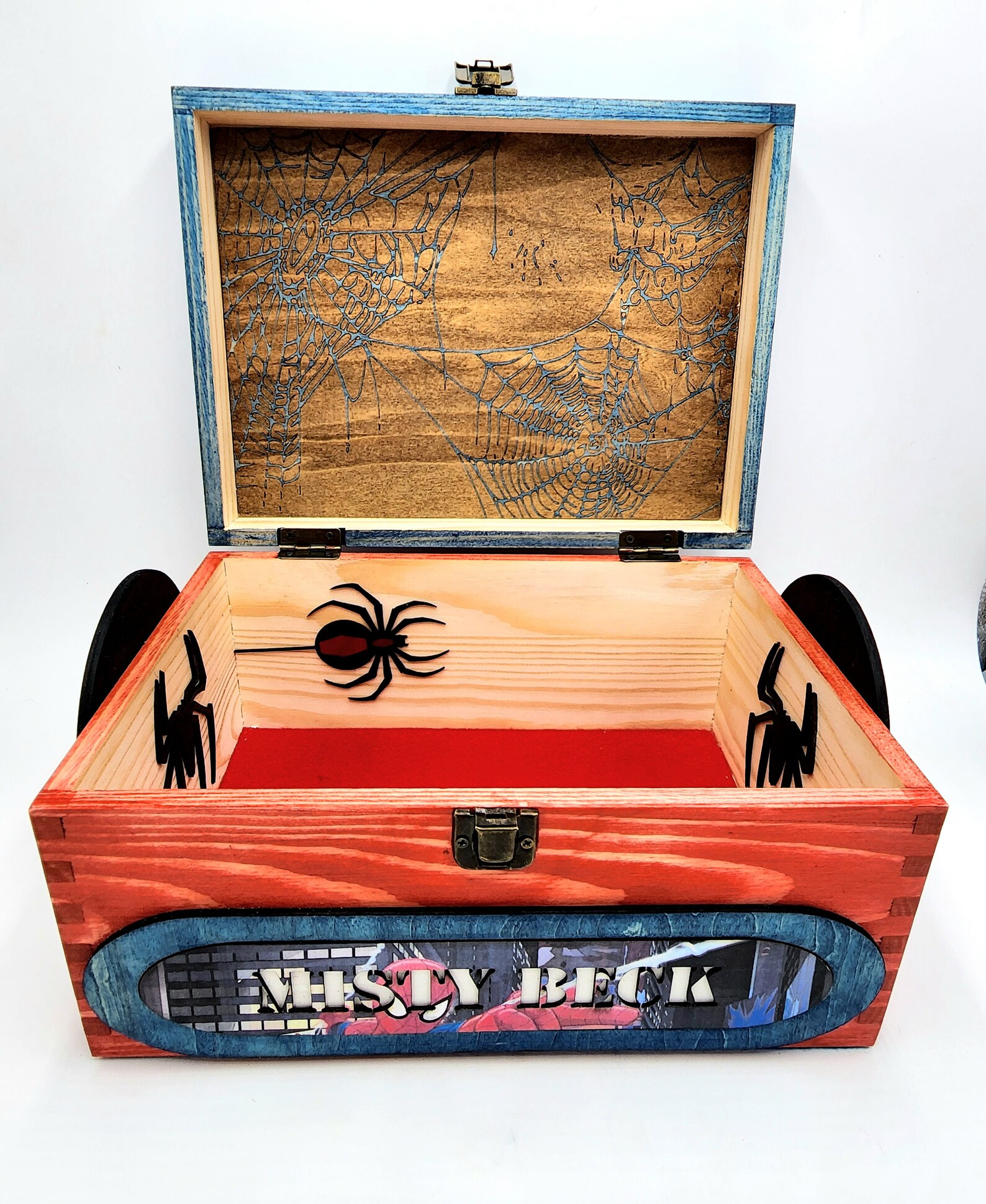 Large Spidey Box Spiderman Inspired Gift Box Letter Box Medium - Etsy