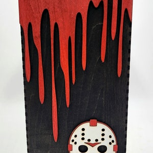 Full Size Hockey Mask Shadow Box Jason Friday the 13th - Etsy